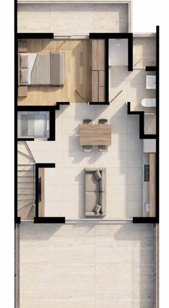 Zebbug – 1 Bedroom Penthouse